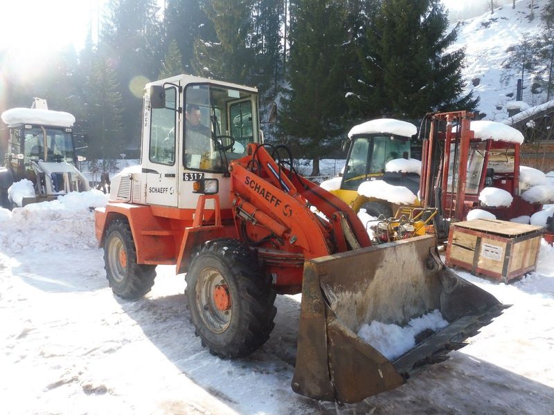 Terex-Schaeff SKS 633 Wheel Loader Specs & Dimensions (1998 - 2002 ...