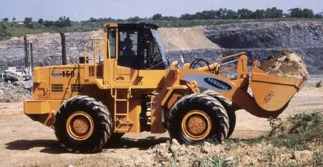 Samsung SL 150-2 Wheel Loader Specs & Dimensions (1995 - 1999 ...