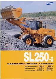 Samsung SL 330-2/B Wheel Loader Specs & Dimensions (1998 - 1999 ...