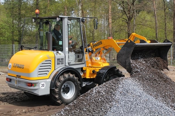Paus SL 755 Wheel Loader Specs & Dimensions (2008 - 2015) | LECTURA Specs