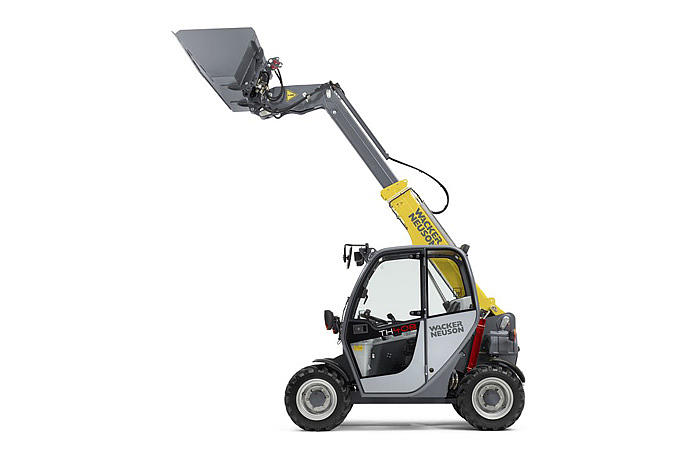 Wacker Neuson TH408 telehandler specs & dimensions (2014 - 2019 ...