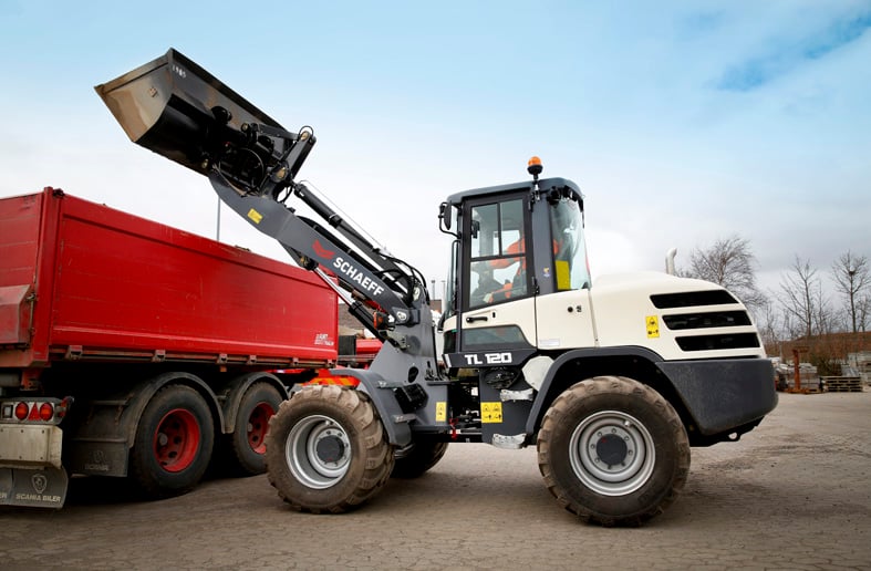 Schaeff TL 120 Wheel Loader Specs & Dimensions (2017 - 2025) | LECTURA ...