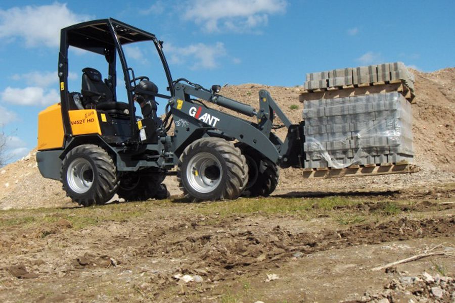 Giant V 452 T X-TRA HD Wheel Loader Specs & Dimensions (2012 - 2019 ...