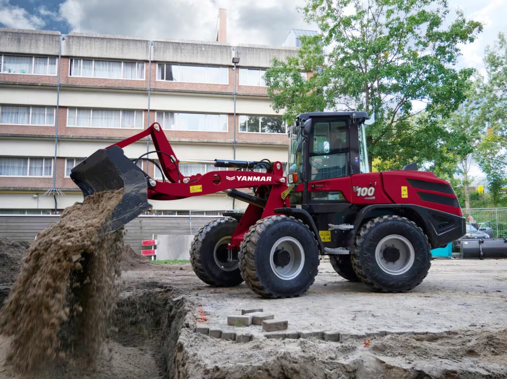 Yanmar V100 Wheel Loader Specs & Dimensions (2024 - 2025) | LECTURA Specs