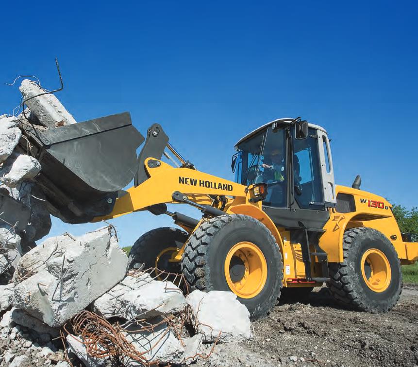 New Holland W130TC Wheel Loader Specs & Dimensions (2006 - 2012 ...