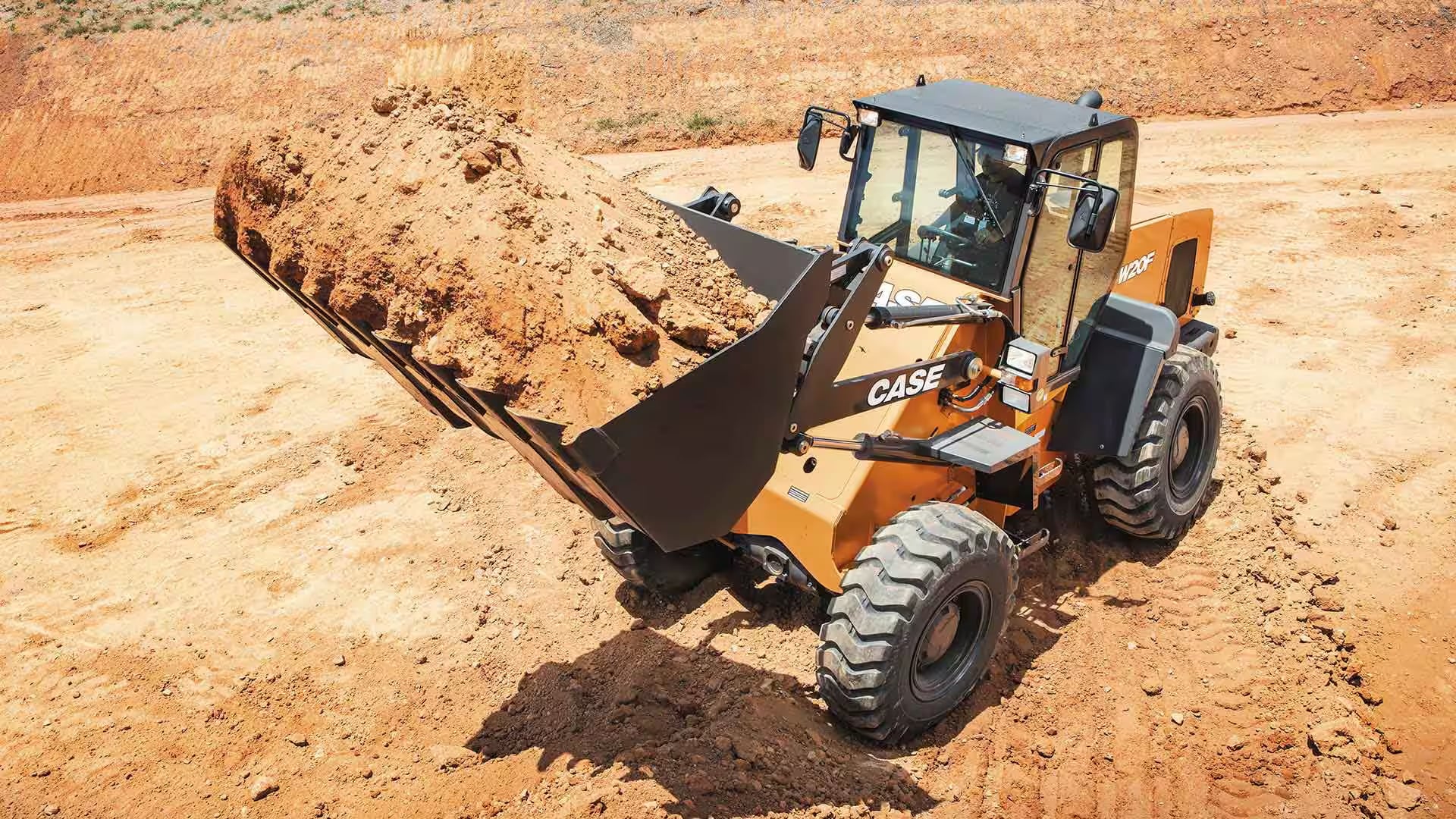 Case W20F Wheel Loader Specs & Dimensions (2022 - 2025) | LECTURA Specs