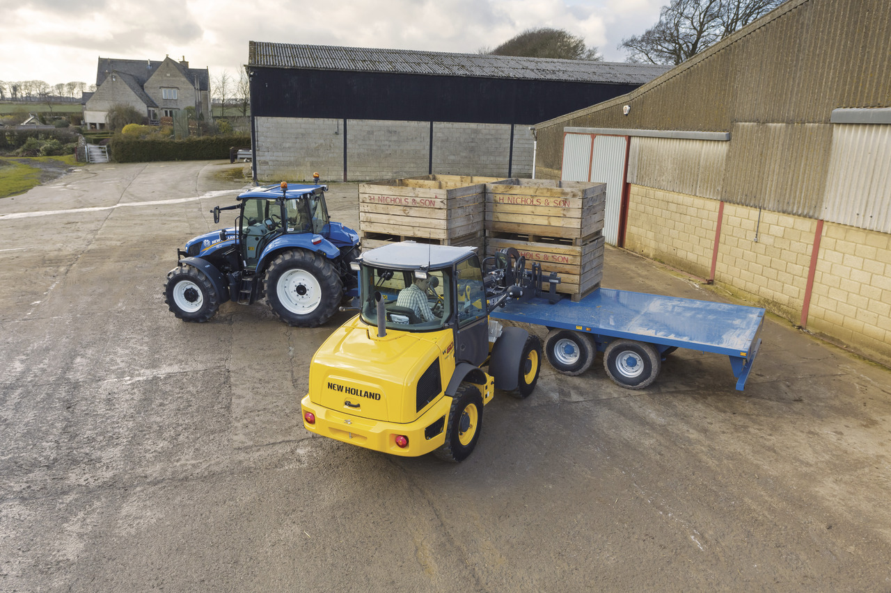 New Holland W60C Z-bar Wheel Loader Specs & Dimensions (2015 - 2021 ...