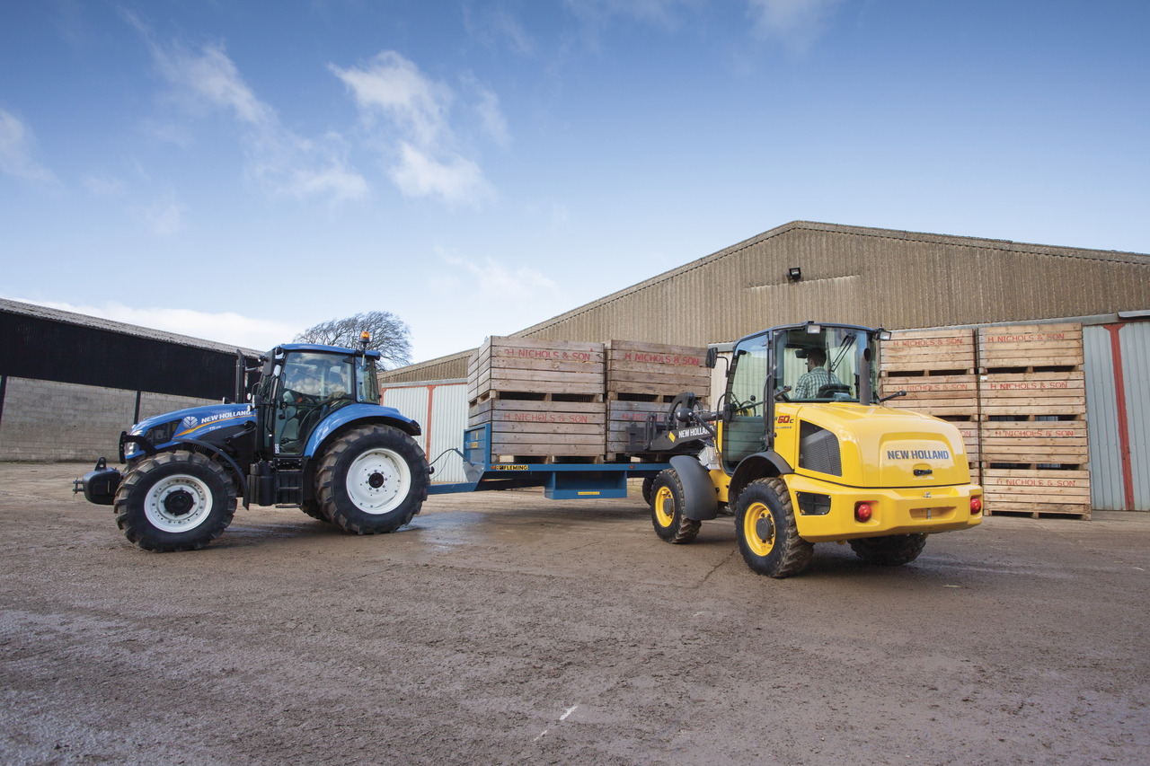 New Holland W60C Z-bar Wheel Loader Specs & Dimensions (2015 - 2021 ...