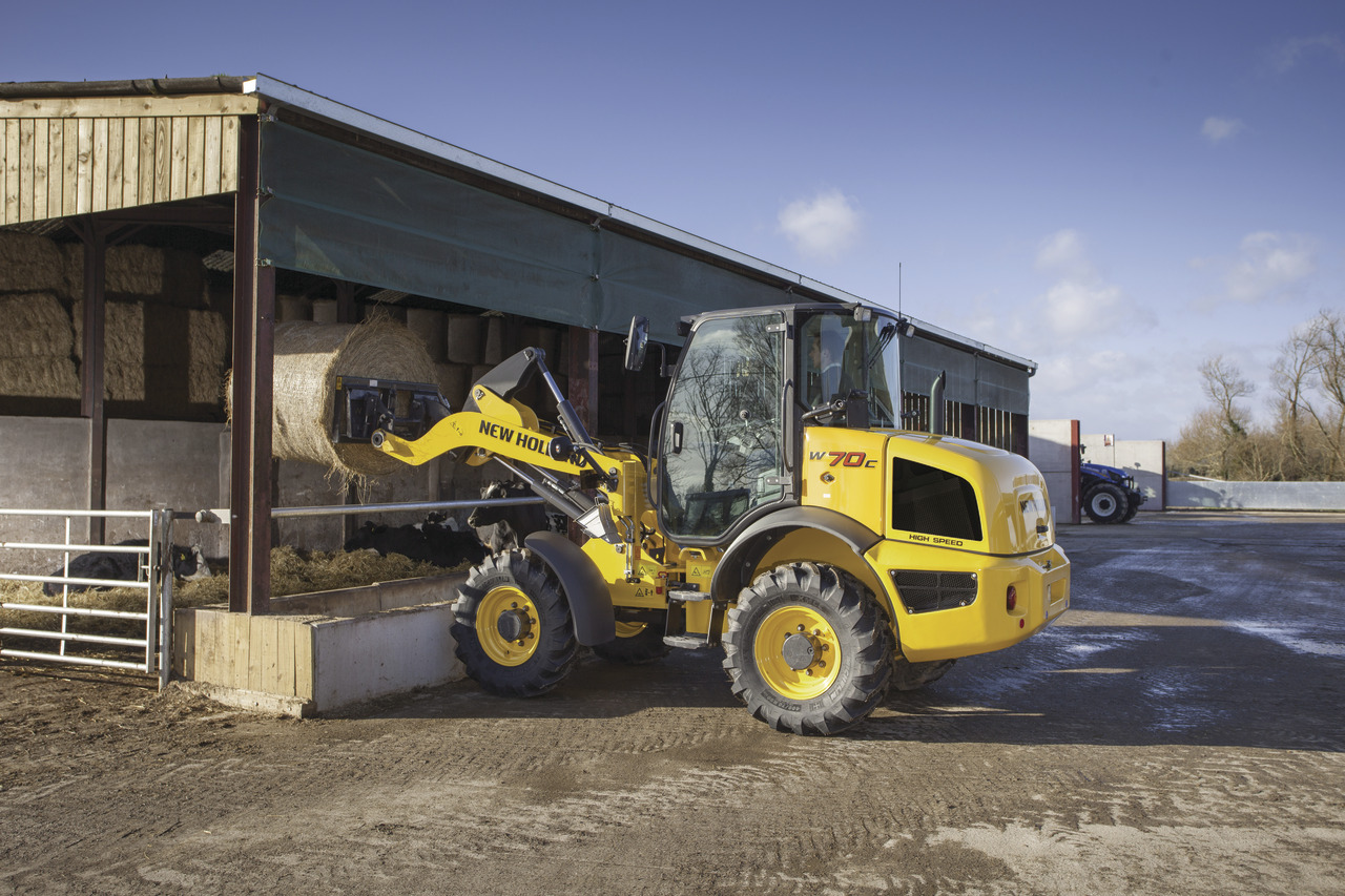 New Holland W70C Z-bar Wheel Loader Specs & Dimensions (2015 - 2021 ...