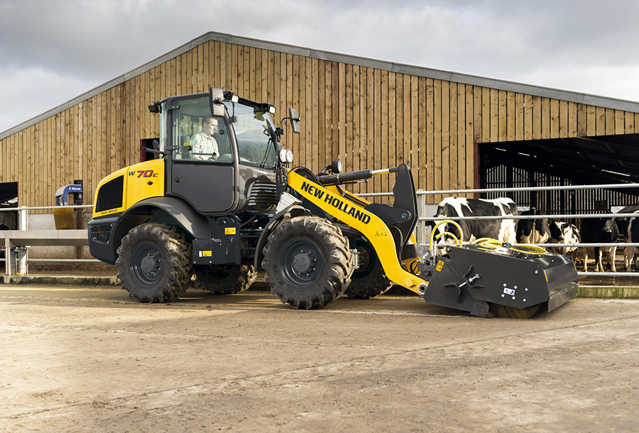 New Holland W70C STD ZB EVO Wheel Loader Specs & Dimensions (2021 ...