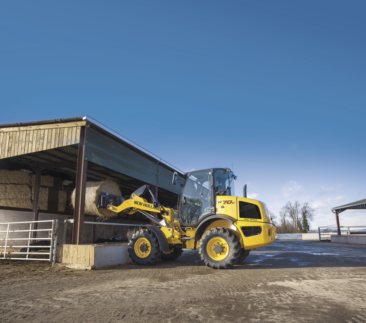 New Holland W70C Z-bar Wheel Loader Specs & Dimensions (2015 - 2021 ...