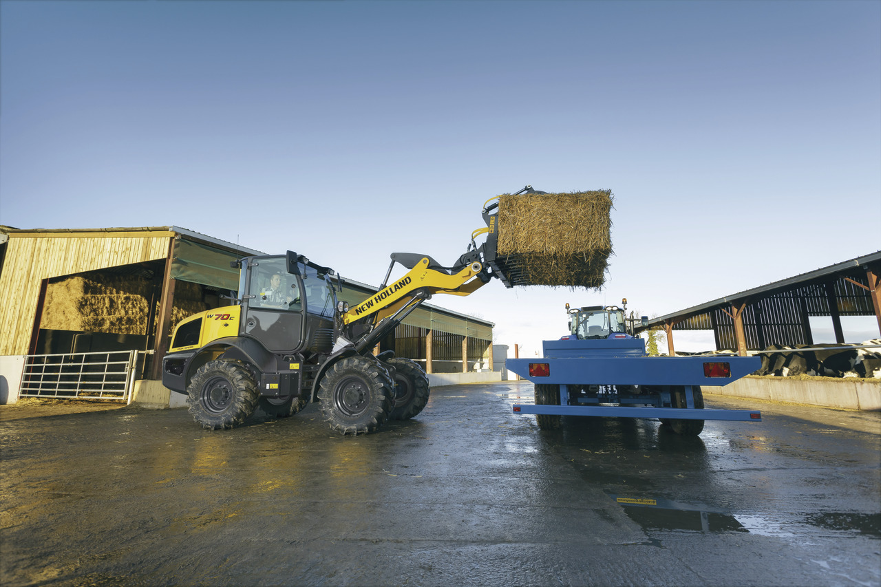 New Holland W70C Z-bar Wheel Loader Specs & Dimensions (2015 - 2021 ...