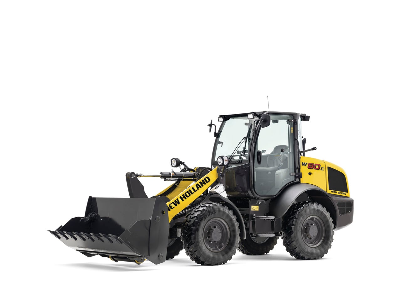 New Holland W80C Z-bar Wheel Loader Specs & Dimensions (2015 - 2021 ...