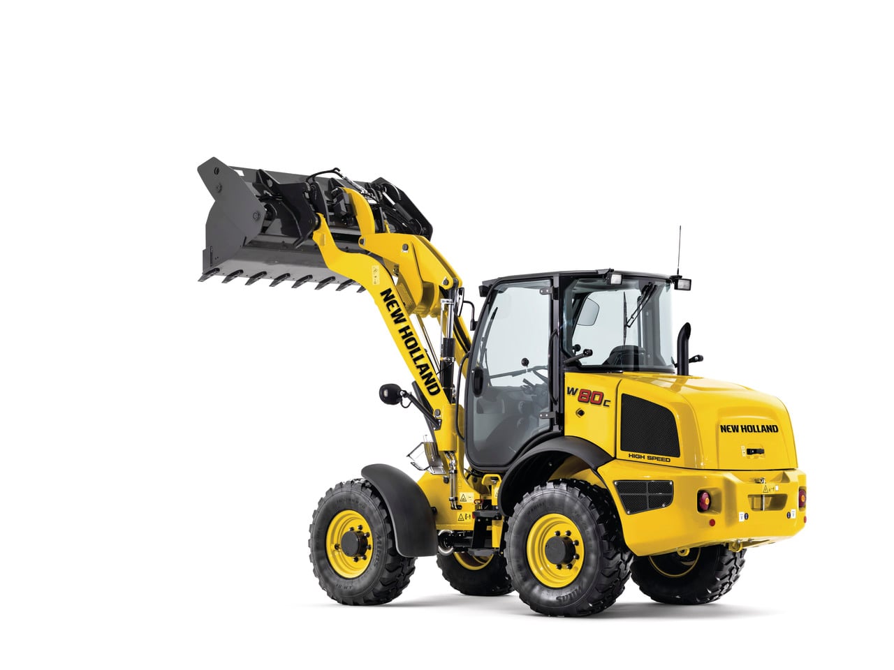 New Holland W80C Z-bar Wheel Loader Specs & Dimensions (2015 - 2021 ...