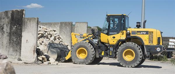 Komatsu WA270-7 Wheel Loader Specs & Dimensions (2014 - 2017) | LECTURA ...