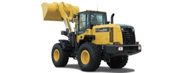 Komatsu WA270-7 Wheel Loader Specs & Dimensions (2014 - 2017) | LECTURA ...