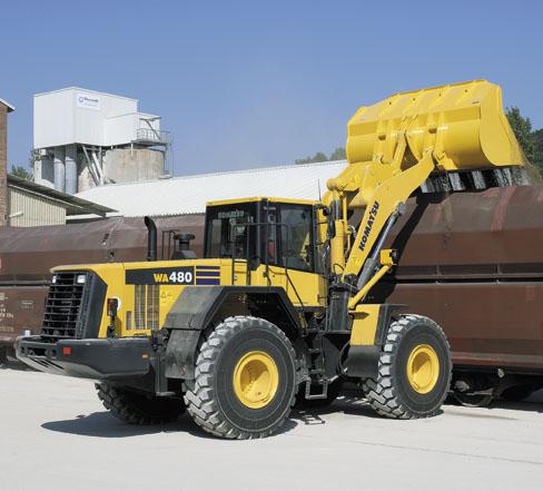 Komatsu WA480-6 Wheel Loader Specs & Dimensions (2006 - 2010) | LECTURA ...