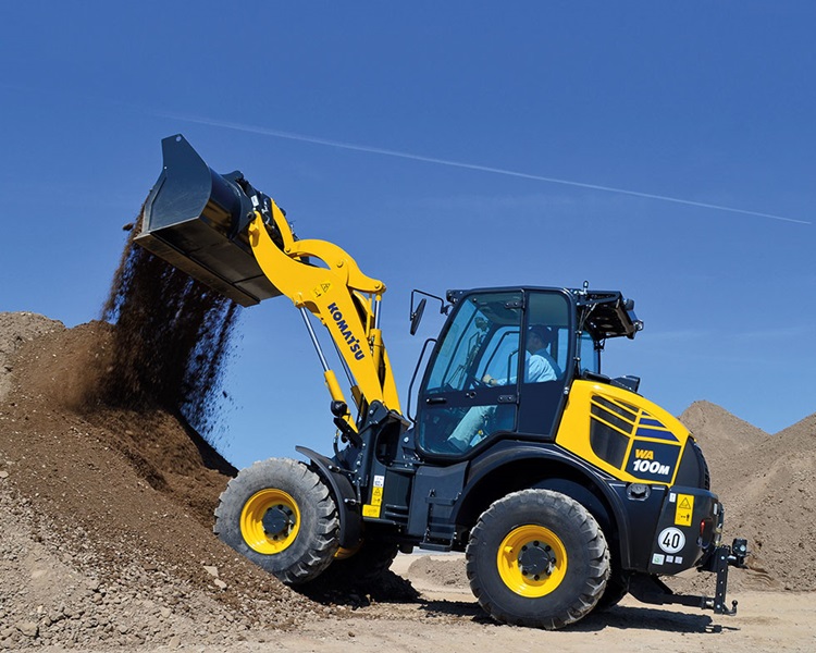 Komatsu WA100M-8E0 Wheel Loader Specs & Dimensions (2019 - 2025 ...