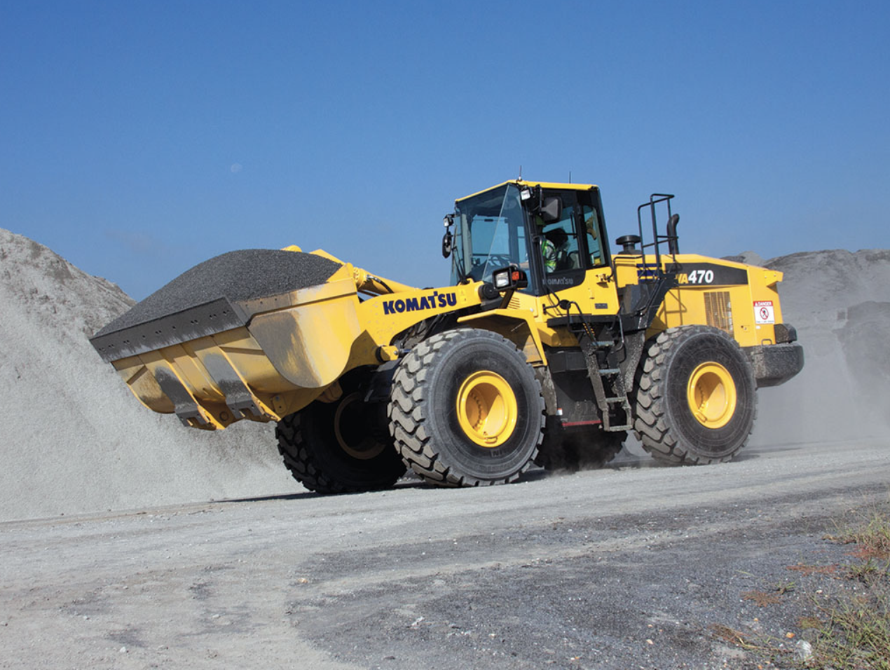 Komatsu WA470-7 Wheel Loader Specs & Dimensions (2017 - 2025) | LECTURA ...