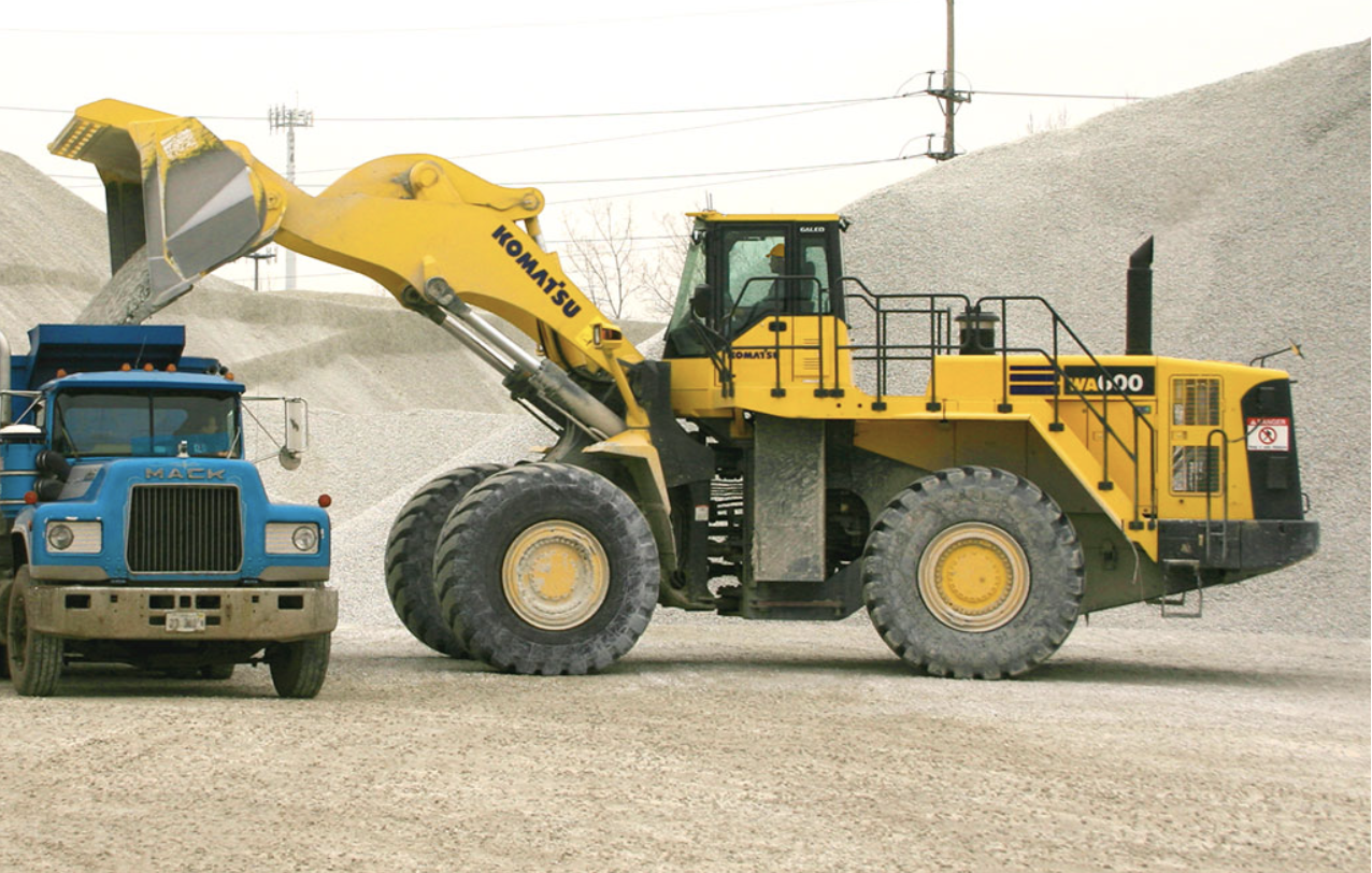 Komatsu Loader Wa600