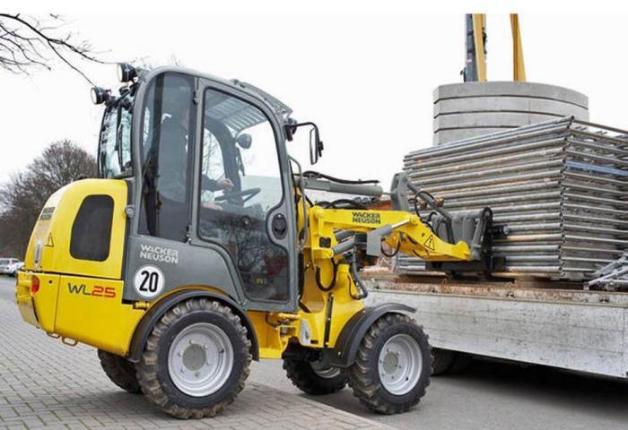 Wacker Neuson WL25 Wheel Loader Specs & Dimensions (2007 - 2018 ...