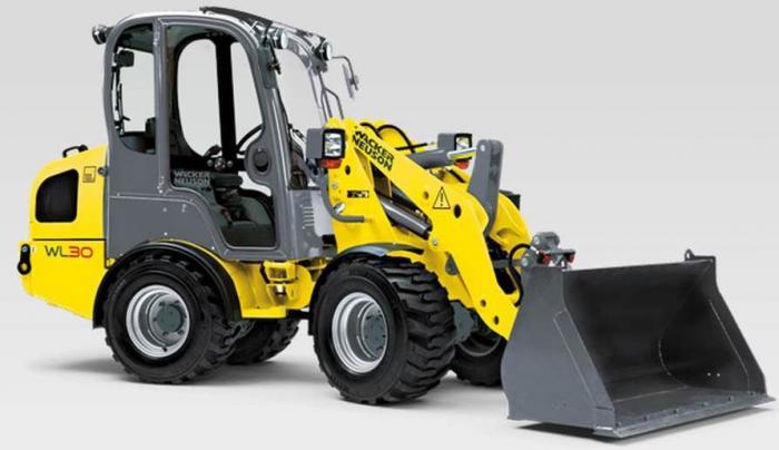 Wacker Neuson WL 30 Wheel Loader Specs & Dimensions (2007 - 2014 ...