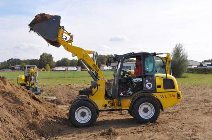 Wacker Neuson WL 36 Wheel Loader Specs & Dimensions (2007 - 2014 ...