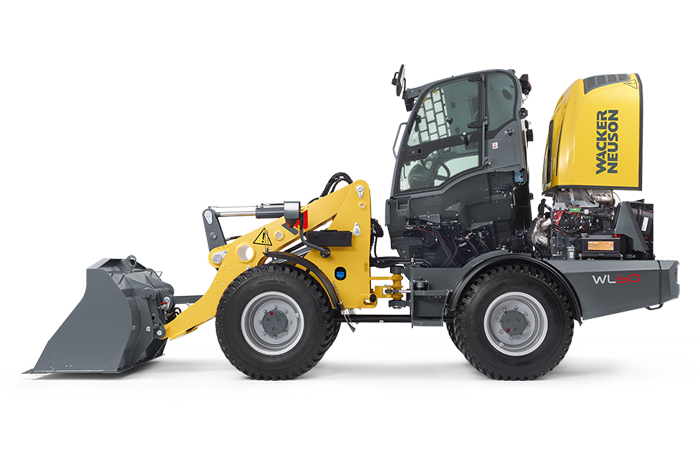 Wacker Neuson WL60 Wheel Loader Specs & Dimensions (2019 - 2023 ...