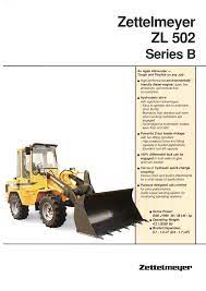 Zettelmeyer ZL 502 B Wheel Loader Specs & Dimensions (1995 - 2025 ...