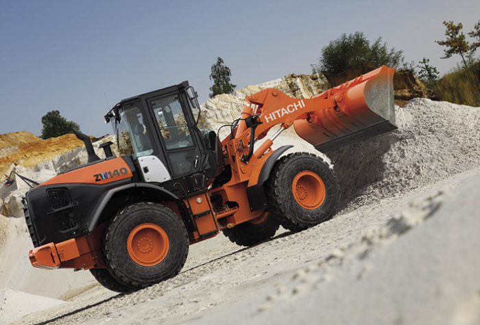 Hitachi ZW140-5B Wheel Loader Specs & Dimensions (2014 - 2018 ...