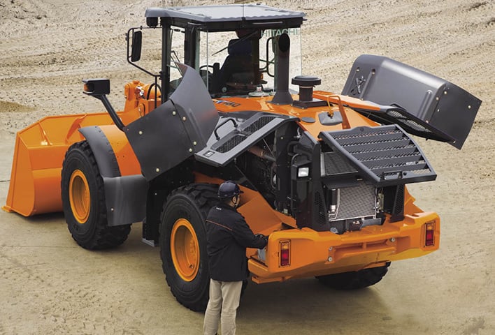 Hitachi ZW 180-5 Wheel Loader Specs & Dimensions (2014 - 2016 ...