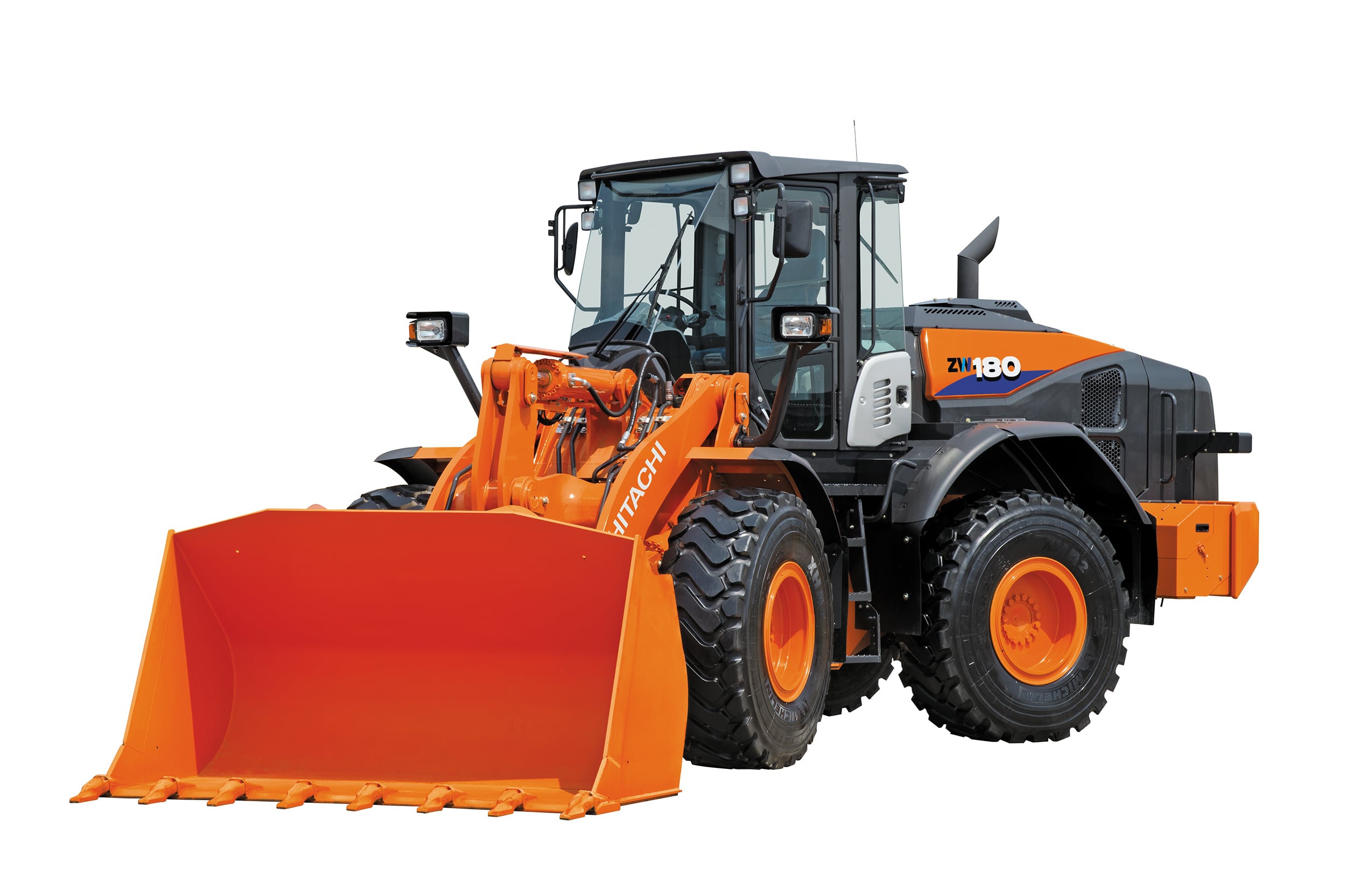 Hitachi ZW180-6 Wheel Loader Specs & Dimensions (2017 - 2021) | LECTURA Specs