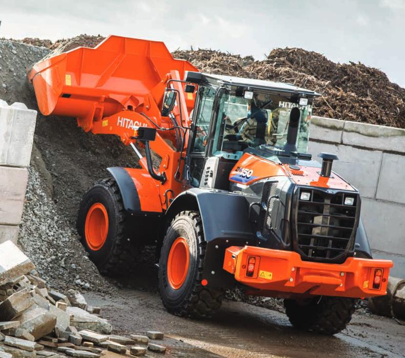 Hitachi ZW150-6 Wheel Loader Specs & Dimensions (2017 - 2025) | LECTURA ...