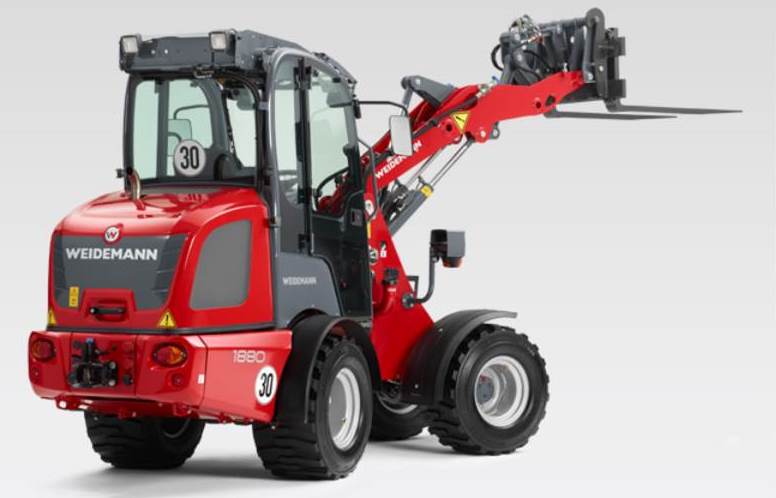 Weidemann 1880 Wheel Loader Specs & Dimensions (2015 - 2019) | LECTURA ...