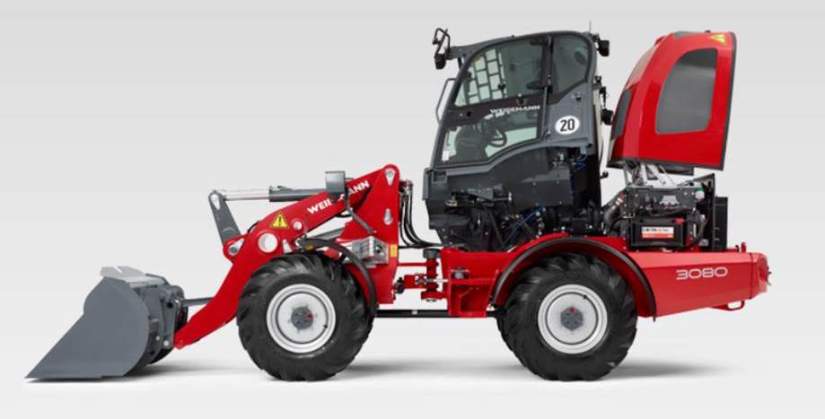 Weidemann 3080T Wheel Loader Specs & Dimensions (2015 - 2019) | LECTURA ...