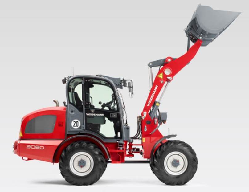 Weidemann 3080T Wheel Loader Specs & Dimensions (2015 - 2019) | LECTURA ...