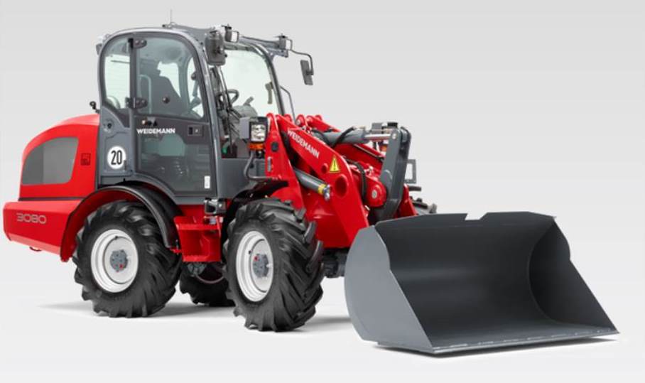 Weidemann 3080T Wheel Loader Specs & Dimensions (2015 - 2019) | LECTURA ...