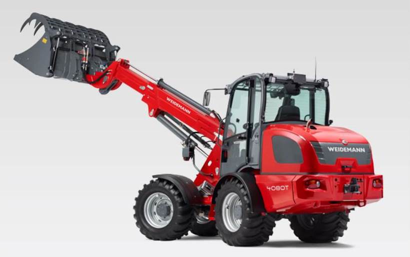 Weidemann 4080T Wheel Loader Specs & Dimensions (2014 - 2018) | LECTURA ...