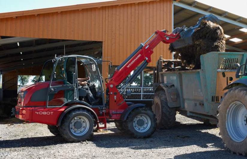 Weidemann 4080T Wheel Loader Specs & Dimensions (2014 - 2018) | LECTURA ...