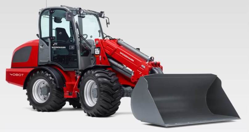Weidemann 4080T Wheel Loader Specs & Dimensions (2014 - 2018) | LECTURA ...