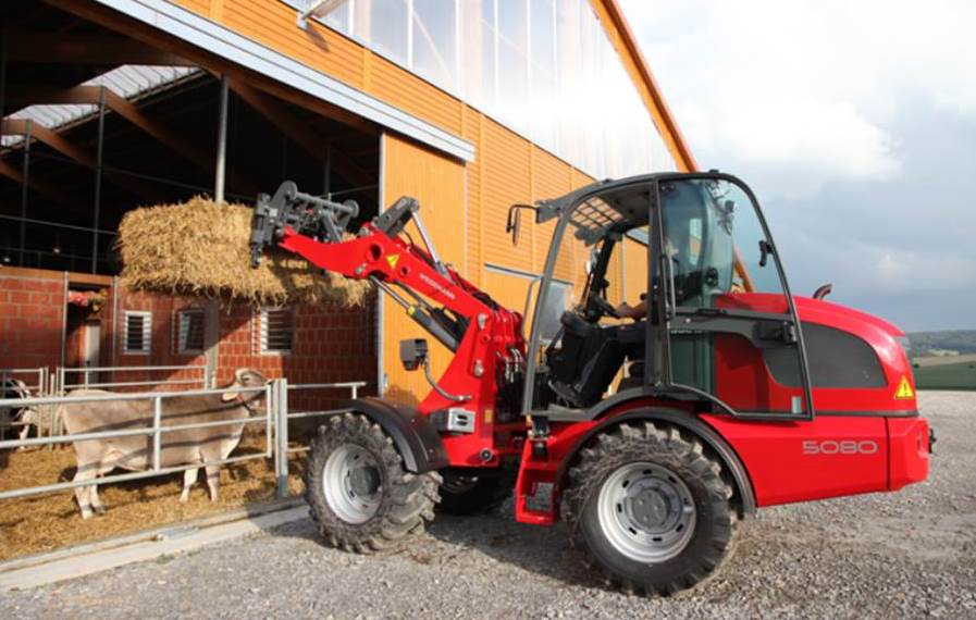 Weidemann 5080 Wheel Loader Specs & Dimensions (2014 - 2018) | LECTURA ...