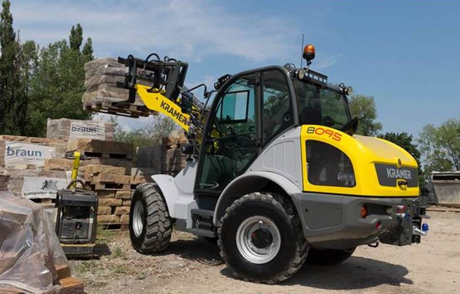 Kramer 8095 Wheel Loader Specs & Dimensions (2014 - 2021) | LECTURA Specs