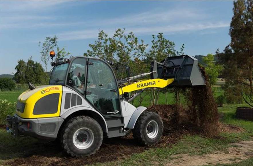 Kramer 8095 Wheel Loader Specs & Dimensions (2014 - 2021) | LECTURA Specs