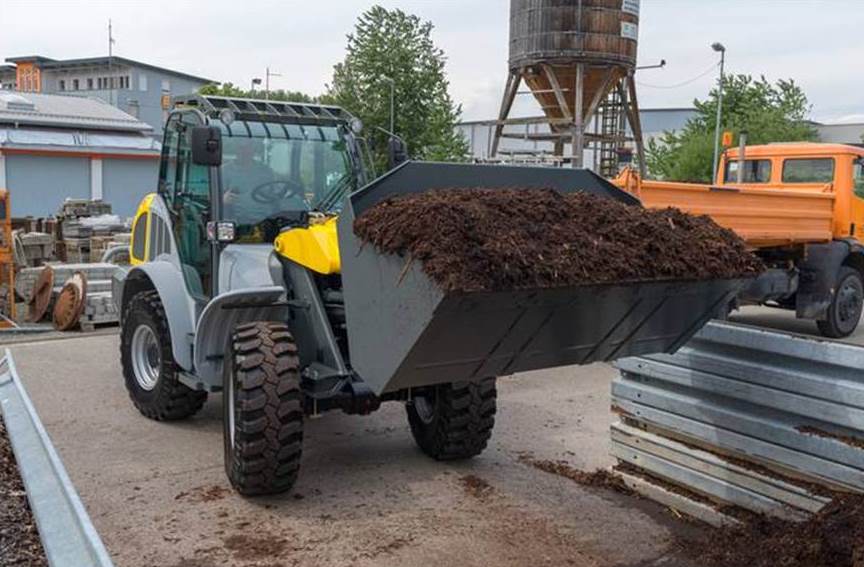 Kramer 8095 T Wheel Loader Specs & Dimensions (2014 - 2021) | LECTURA Specs