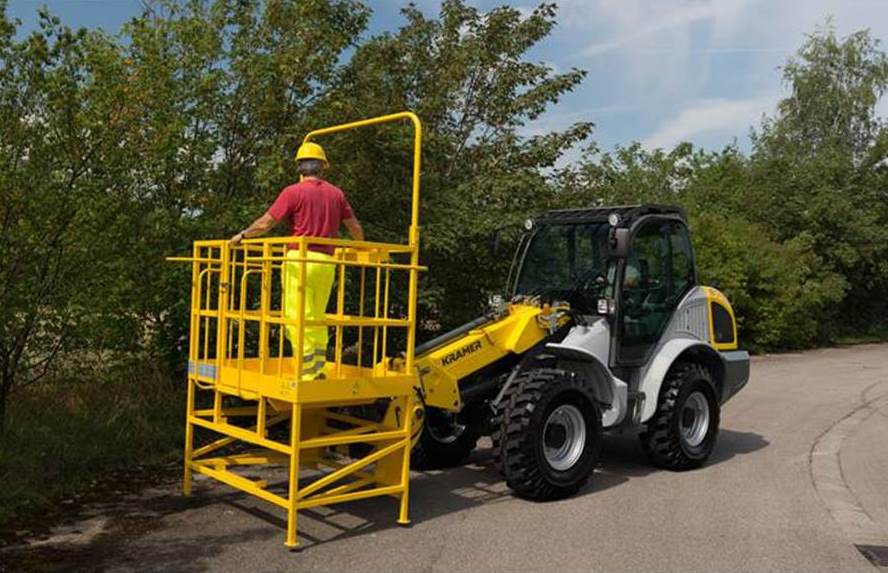 Kramer 8095 T Wheel Loader Specs & Dimensions (2014 - 2021) | LECTURA Specs