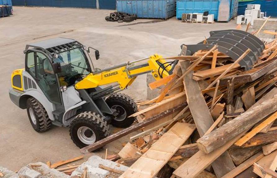Kramer 8095 T Wheel Loader Specs & Dimensions (2014 - 2021) | LECTURA Specs