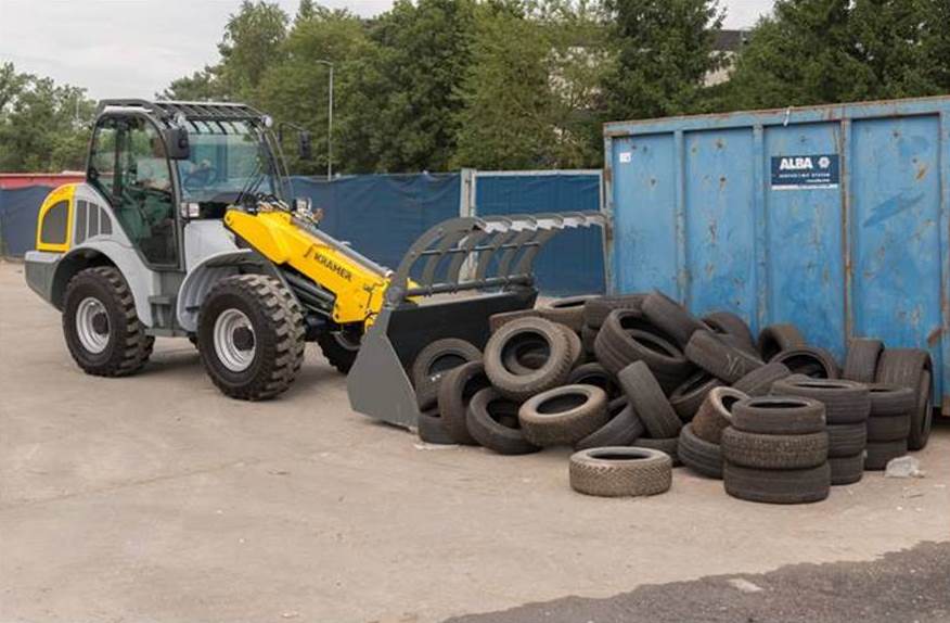 Kramer 8095 T Wheel Loader Specs & Dimensions (2014 - 2021) | LECTURA Specs