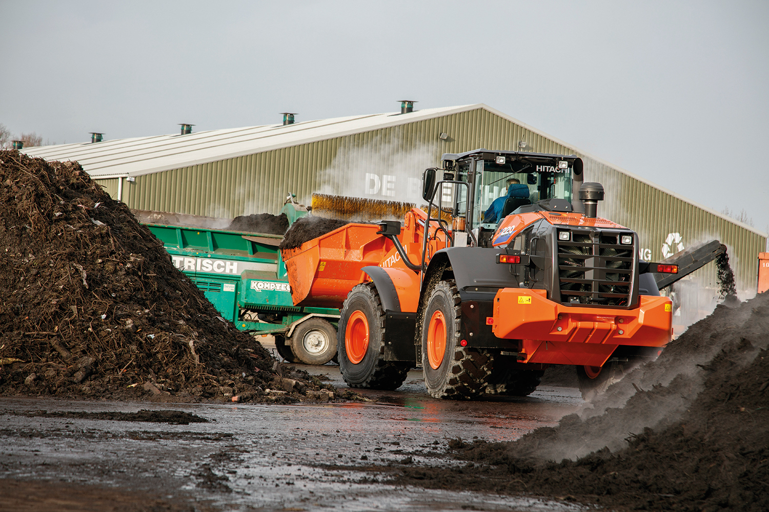 Hitachi ZW220-6 Wheel Loader Specs & Dimensions (2016 - 2021) | LECTURA ...