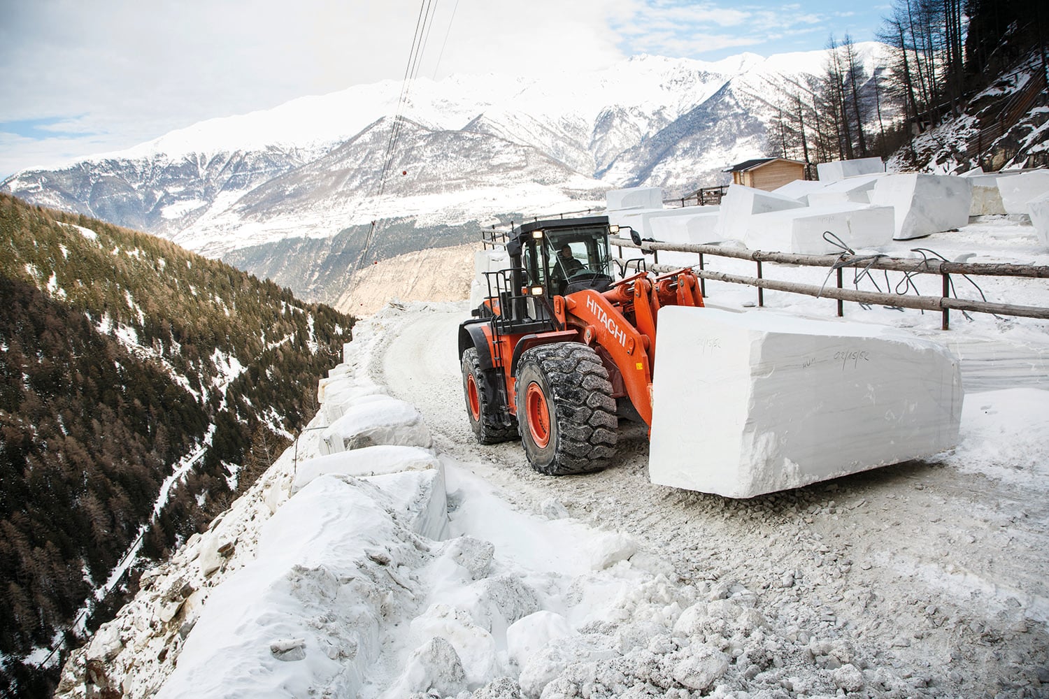 Hitachi ZW 550-5 Wheel Loader Specs & Dimensions (2013 - 2016 ...