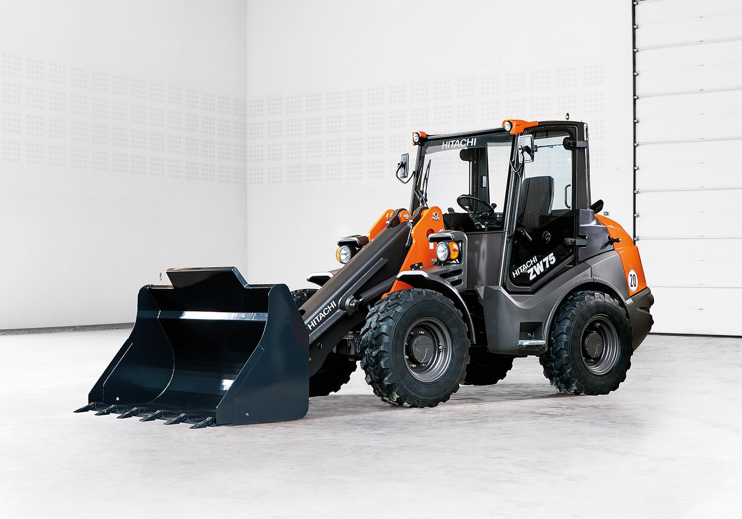 Hitachi ZW75-6 Wheel Loader Specs & Dimensions (2016 - 2018) | LECTURA ...